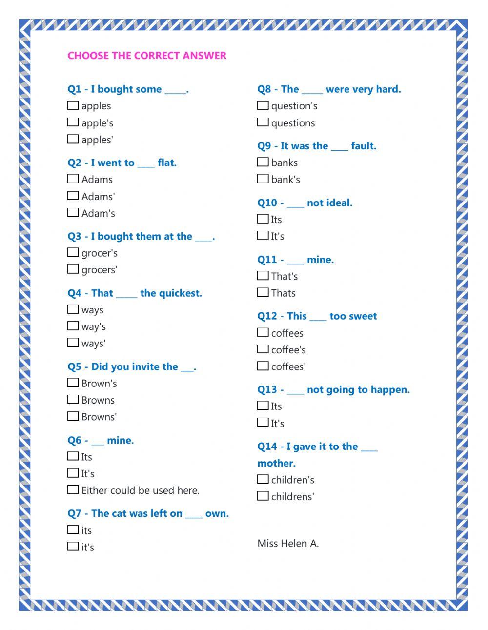 Words activity for 3 | Live Worksheets