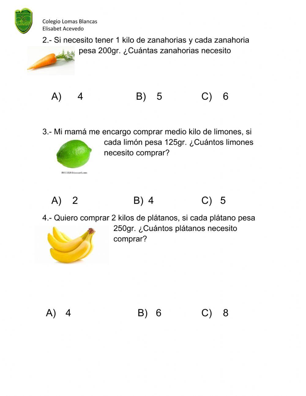 actividad matem… | Free Interactive Worksheets | 6230353