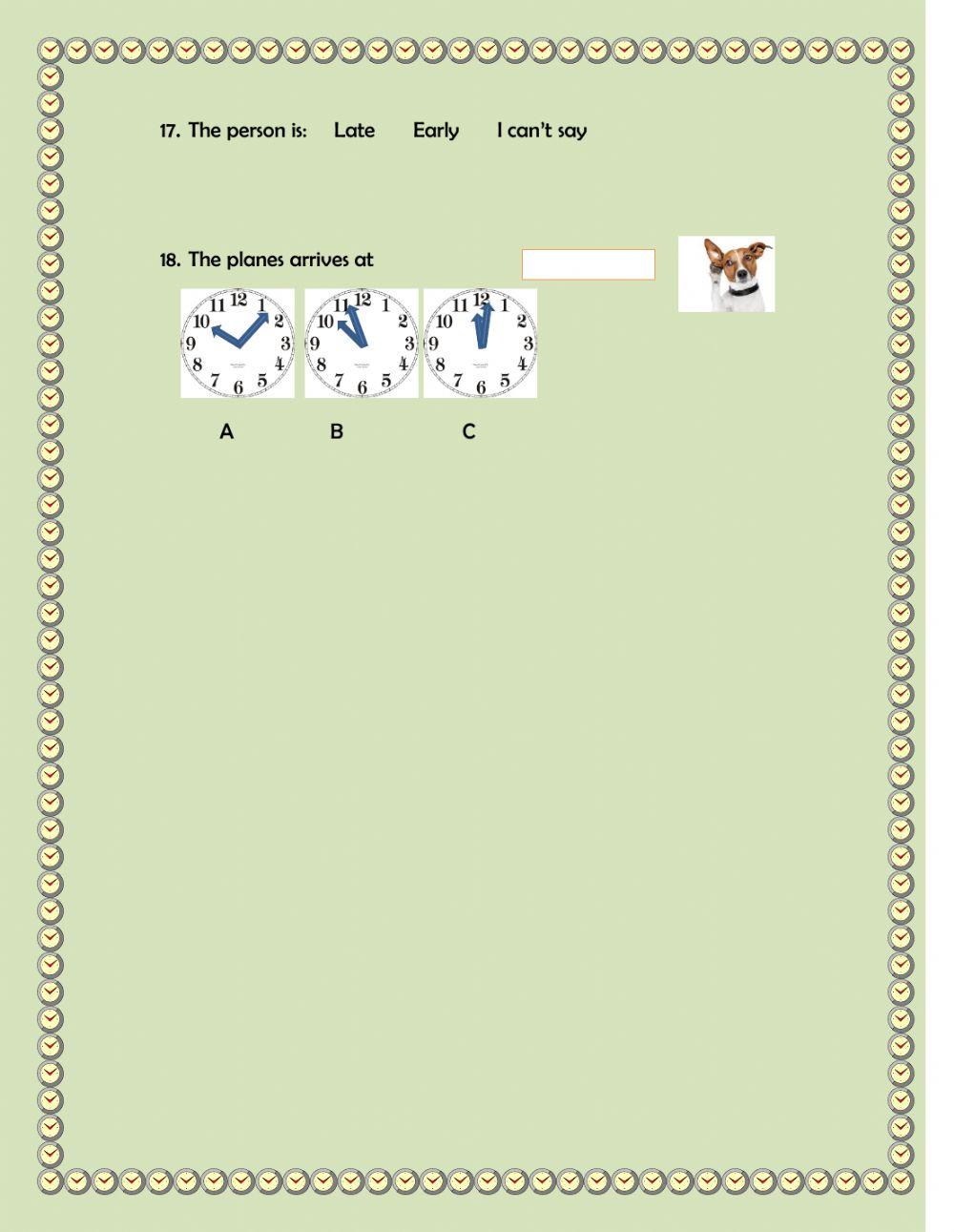 LISTENING TIME online exercise for | Live Worksheets