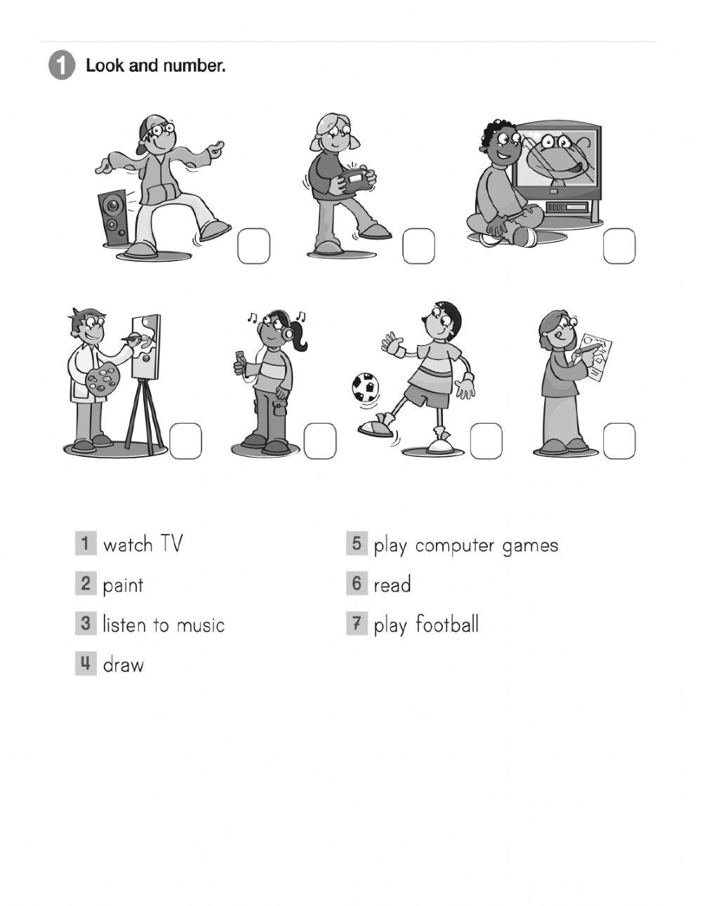 498207 | My free time | karlamunoz | LiveWorksheets