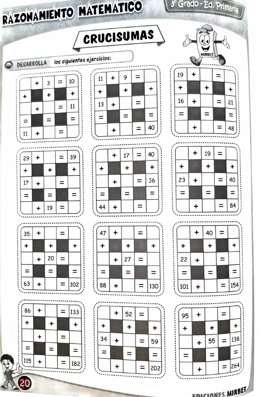 Razonamiento matematico online exercise | Live Worksheets