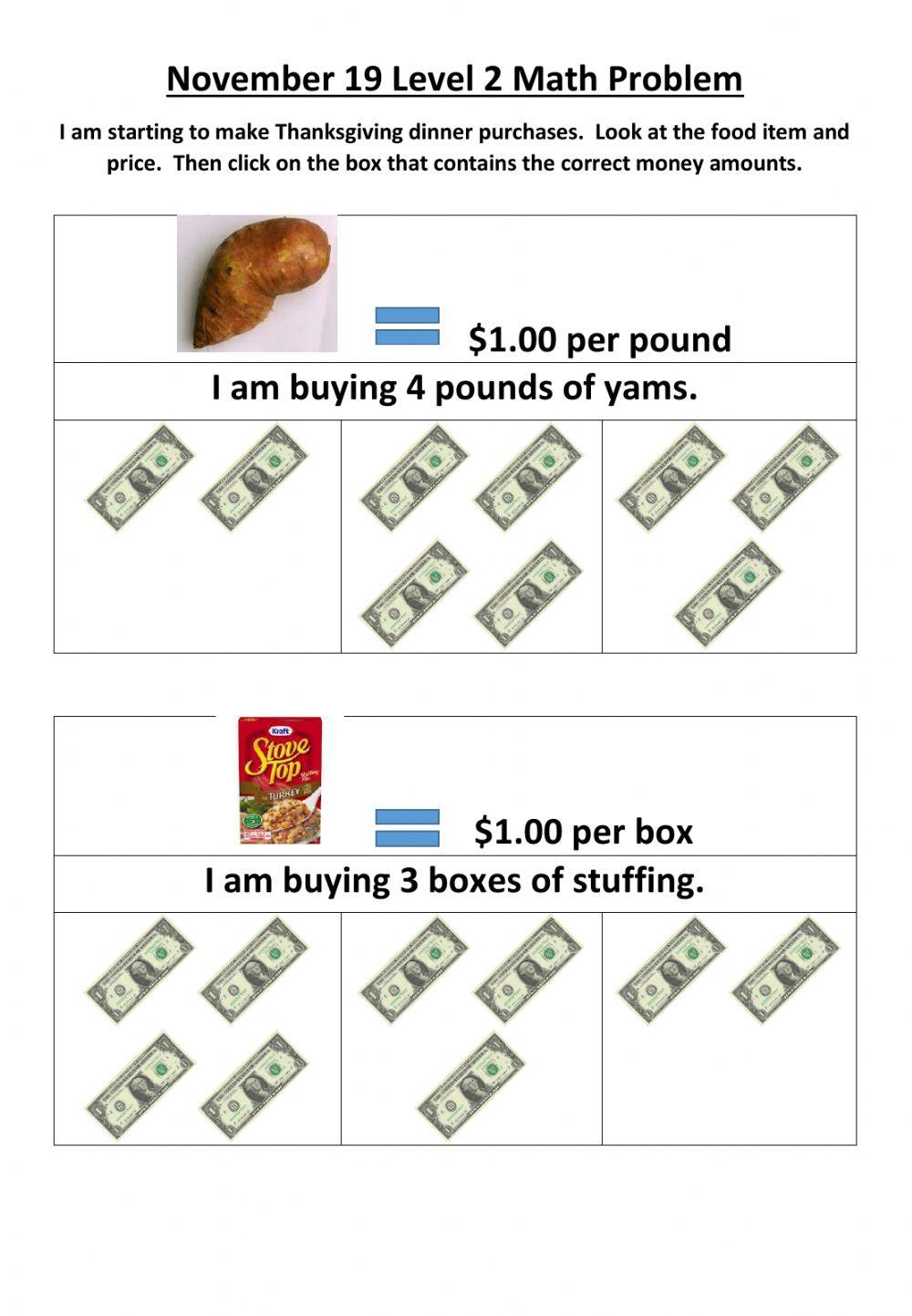 November 19 Lev… | Free Interactive Worksheets | 500131