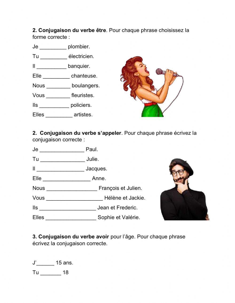 Se présenter | Free Interactive Worksheets | 500621