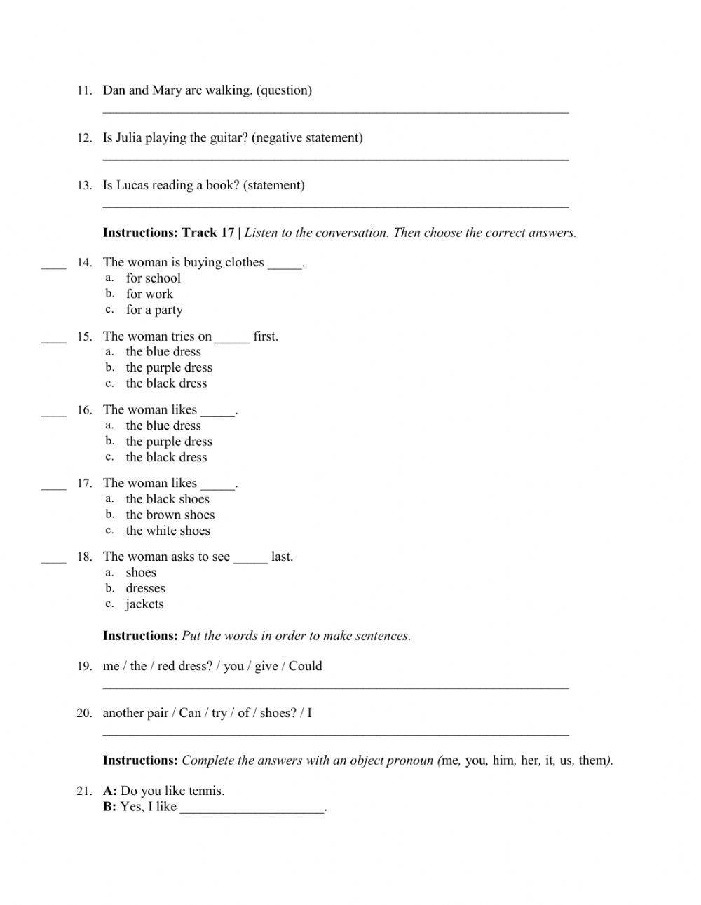 Level 1 - Listening Module 3 500802 | Baldo Iram Gaxiola