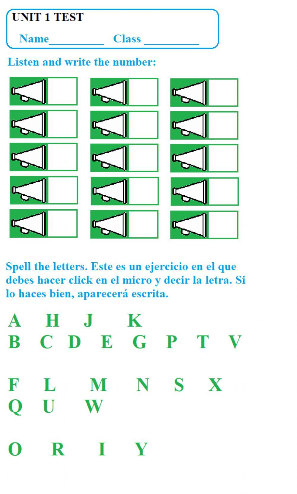 Numbers and alp… | Free Interactive Worksheets | 505278