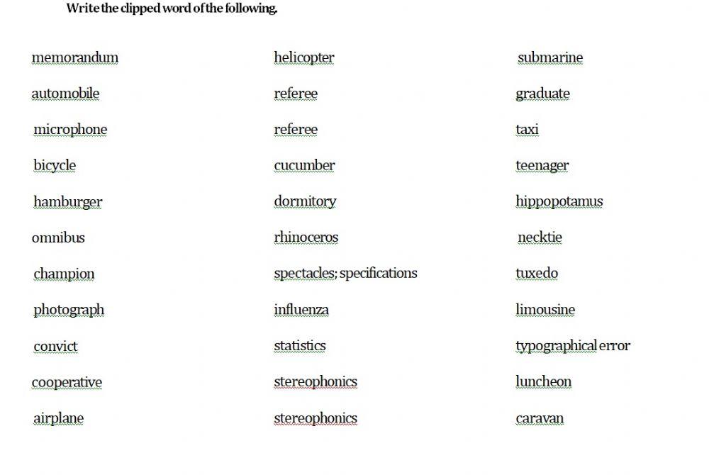 4427880 | CLIPPED WORDS | LEA TAMBONG CANSICO