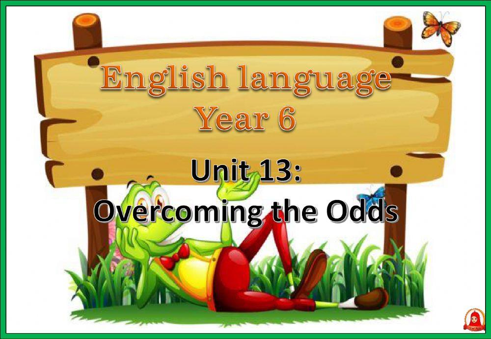 UNIT 13 : OVERCOMING THE ODDS ( WRITING ) online exercise for | Live ...