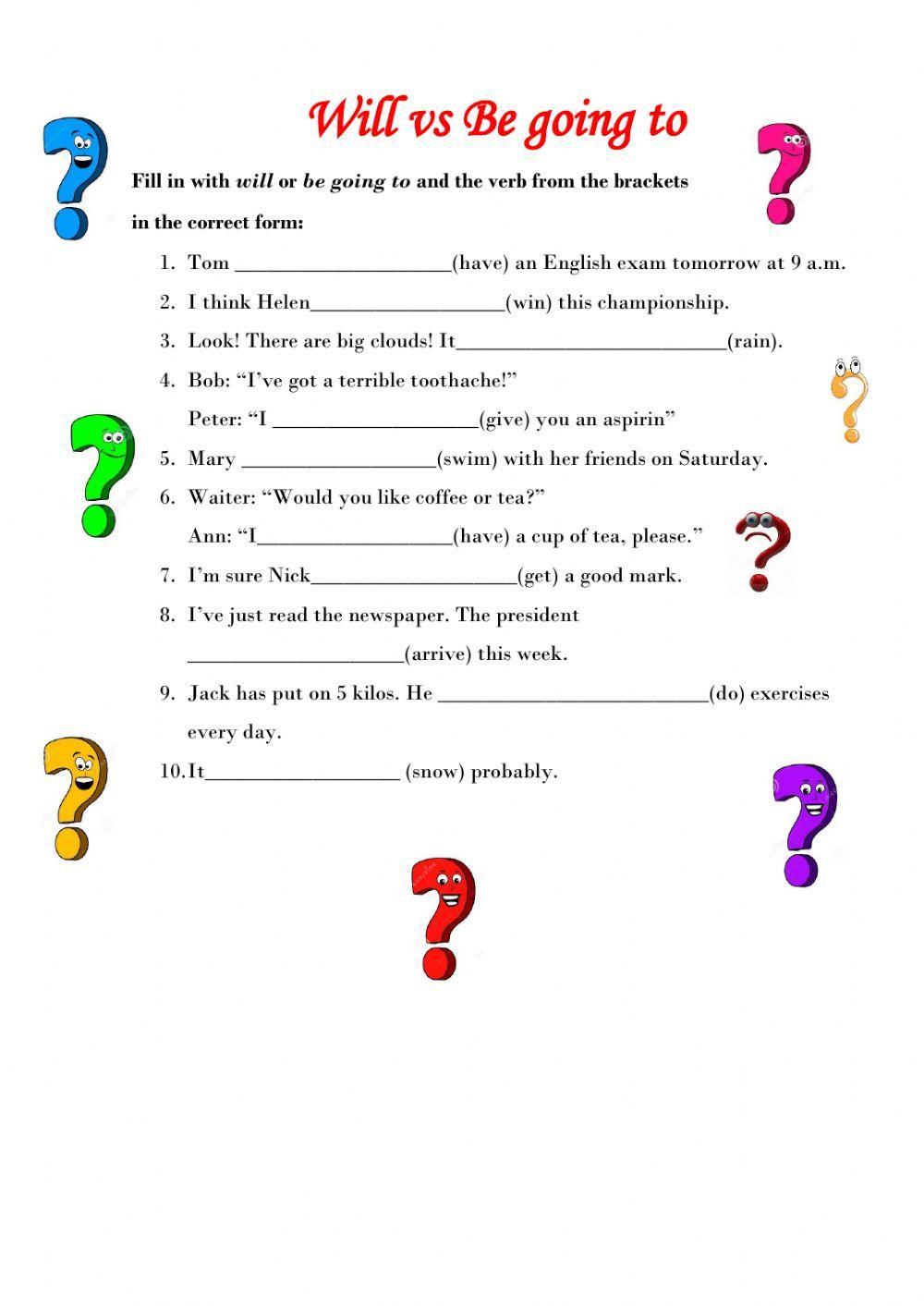 507726 | Expressing future | tat55 | LiveWorksheets