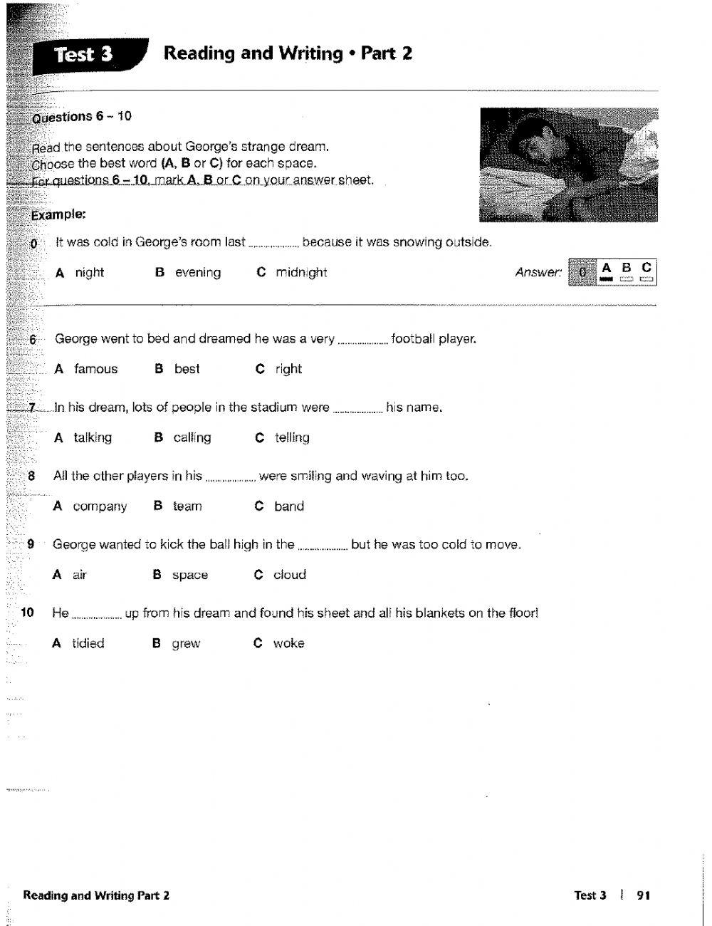 KET EXAM - READ… | Free Interactive Worksheets | 6241170
