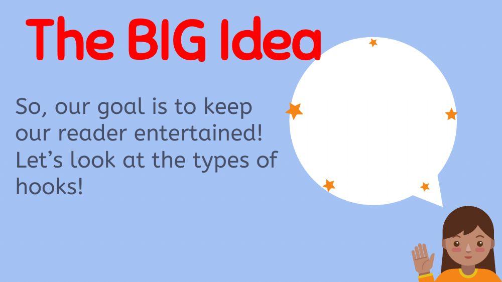 508699 | Narrative Hooks | teachburrows | LiveWorksheets