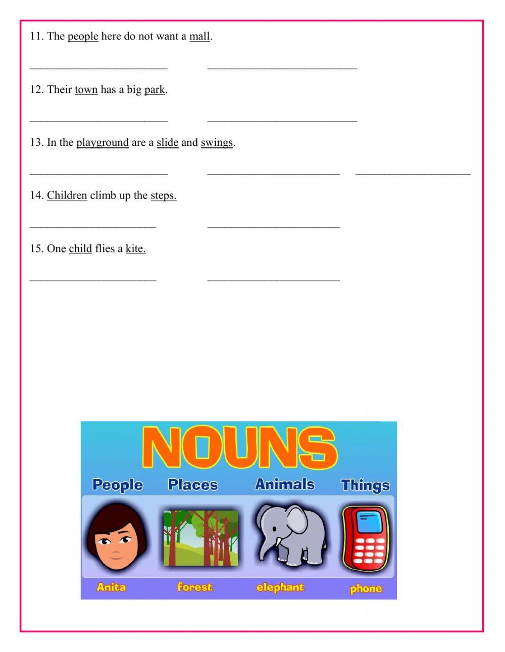 509103 | Nouns | Cynthia Smith | LiveWorksheets