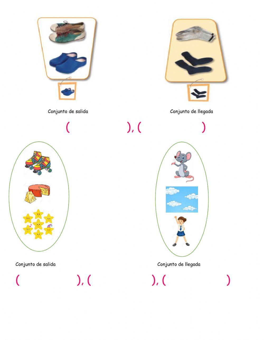 Hojas De Trabajo De Correspondencia De Primer Grado