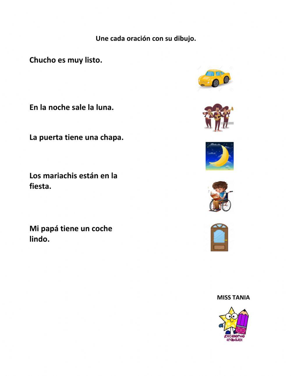 Letra ch interactive activity for primero de primaria | Live Worksheets