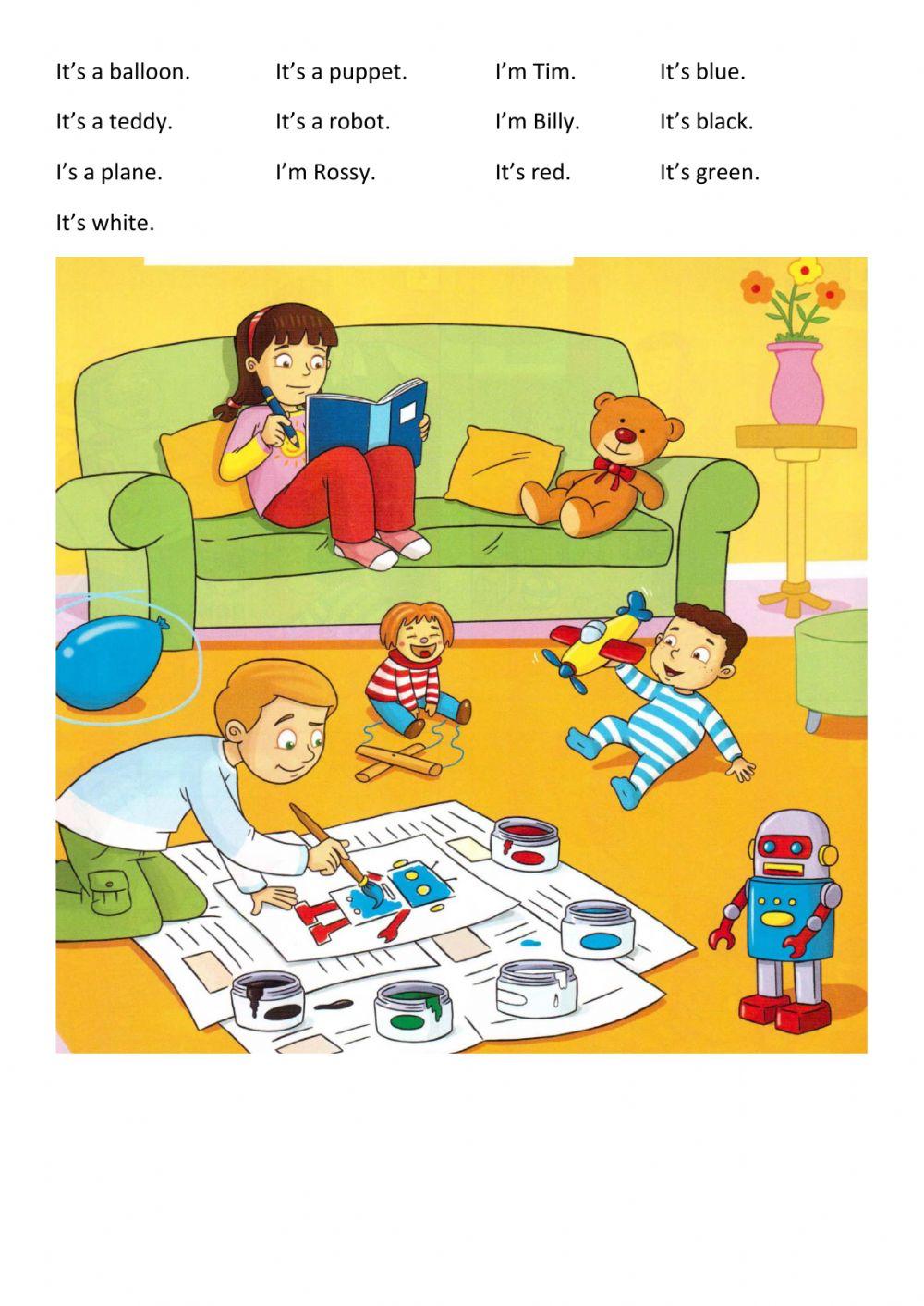 Family and Friends Starter Units 1-3 Revision worksheet | Live Worksheets