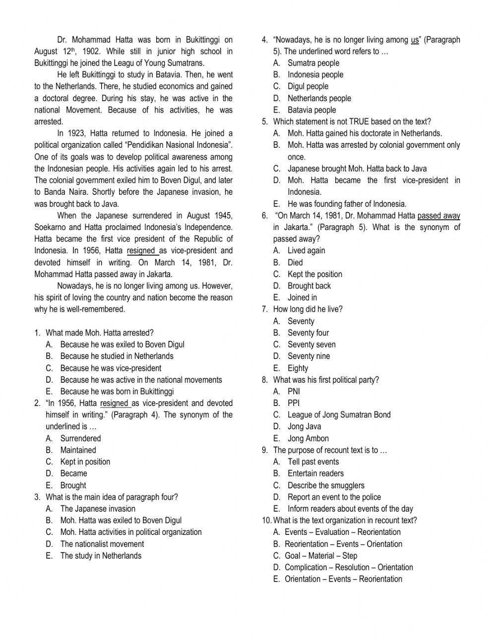 being exiled synonym