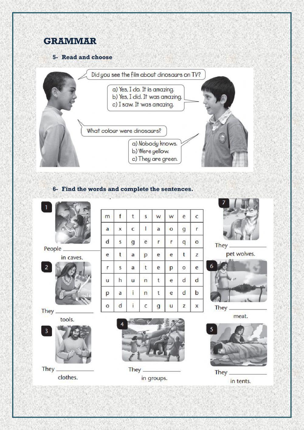Junior c- test worksheet | Live Worksheets