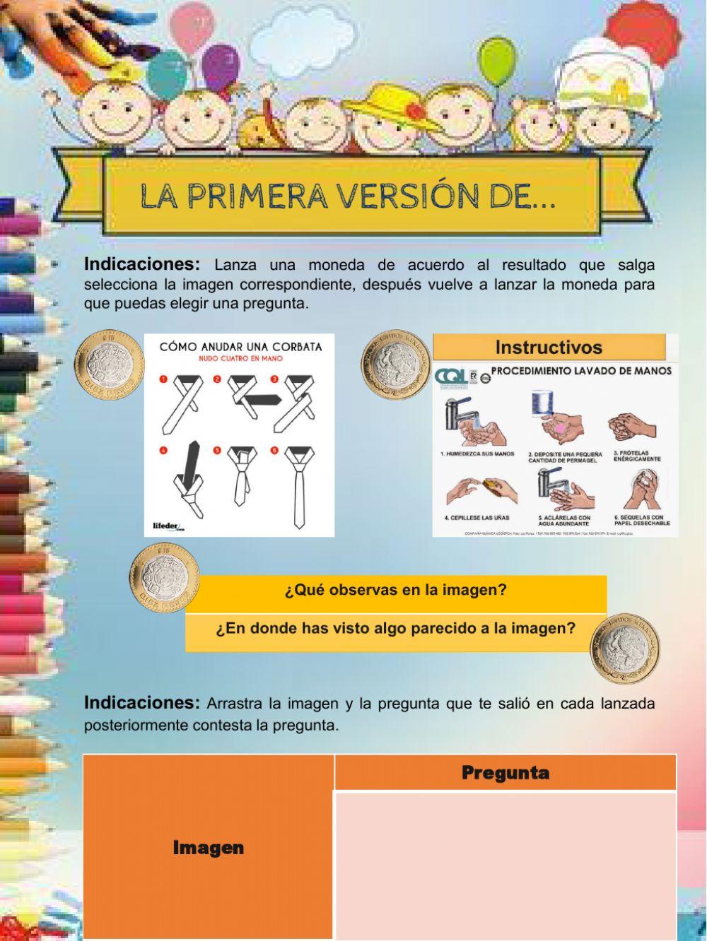 Instructivos exercise | Live Worksheets