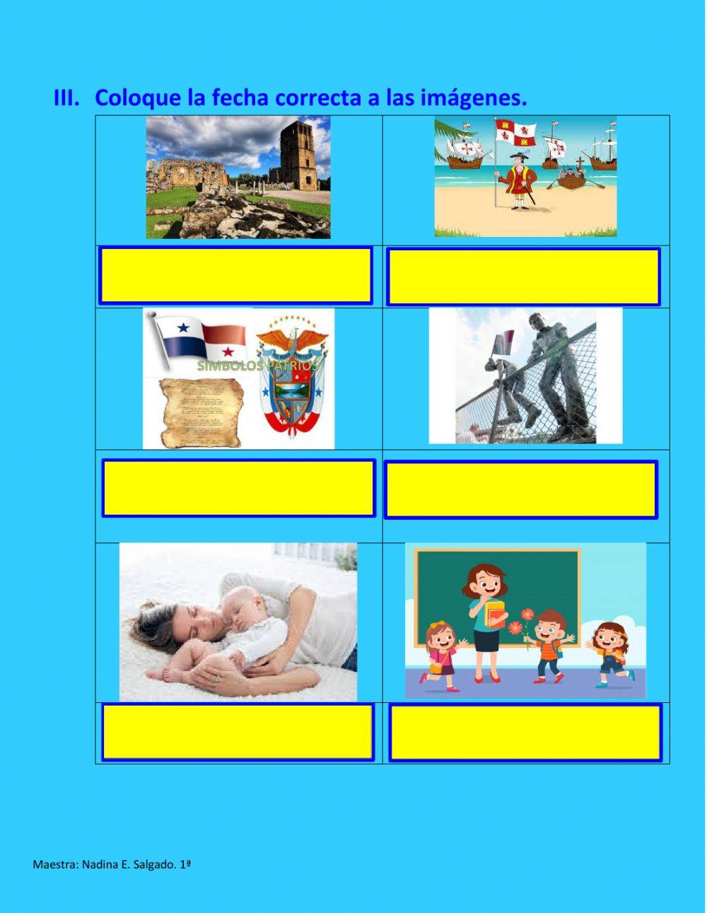 Español interactive activity for primaria | Live Worksheets