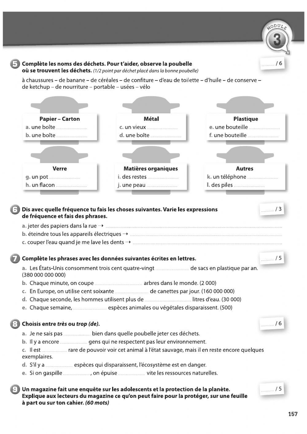 Adosphere 3 tes… | Free Interactive Worksheets | 6247386