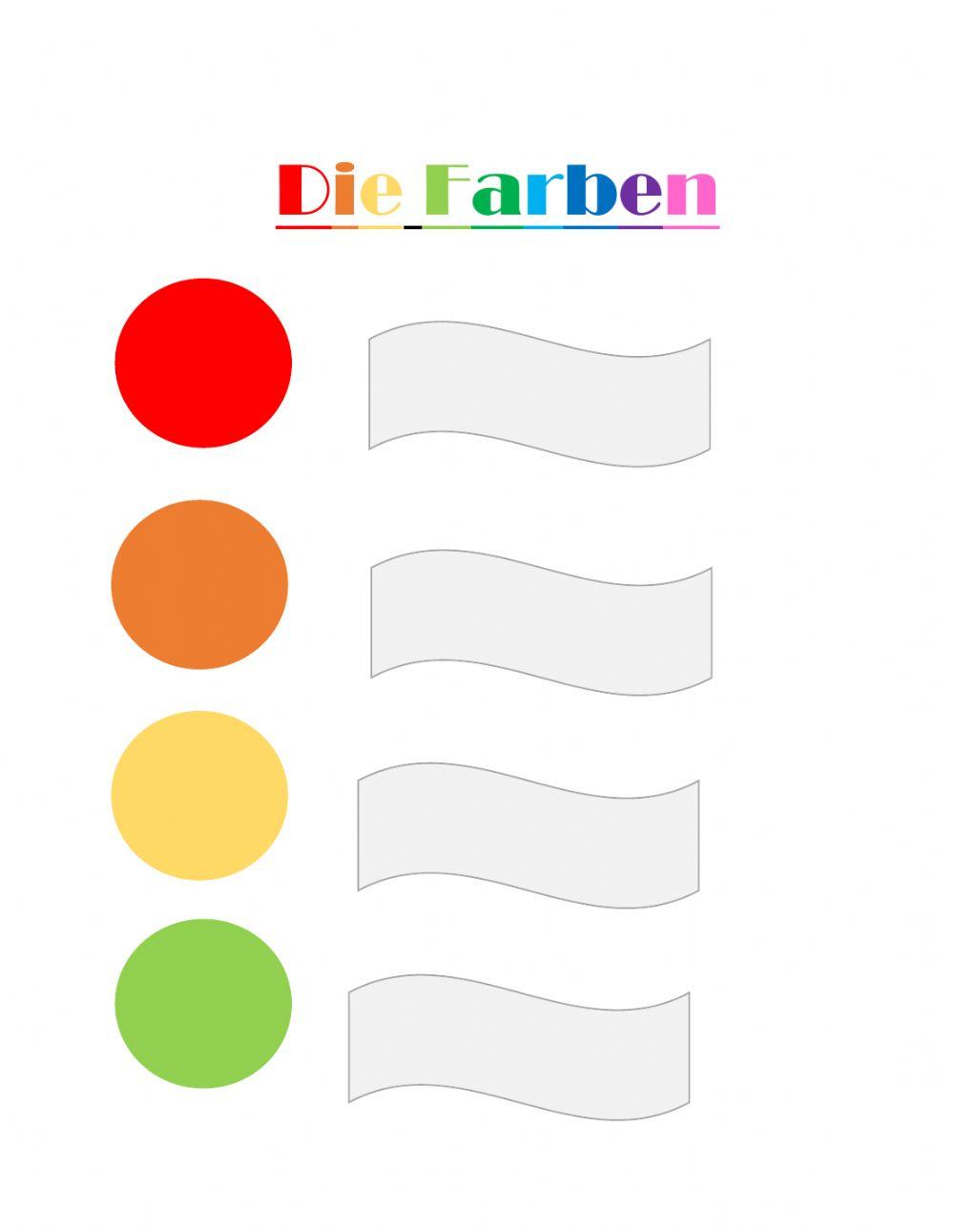 Die Farben interactive exercise | Live Worksheets