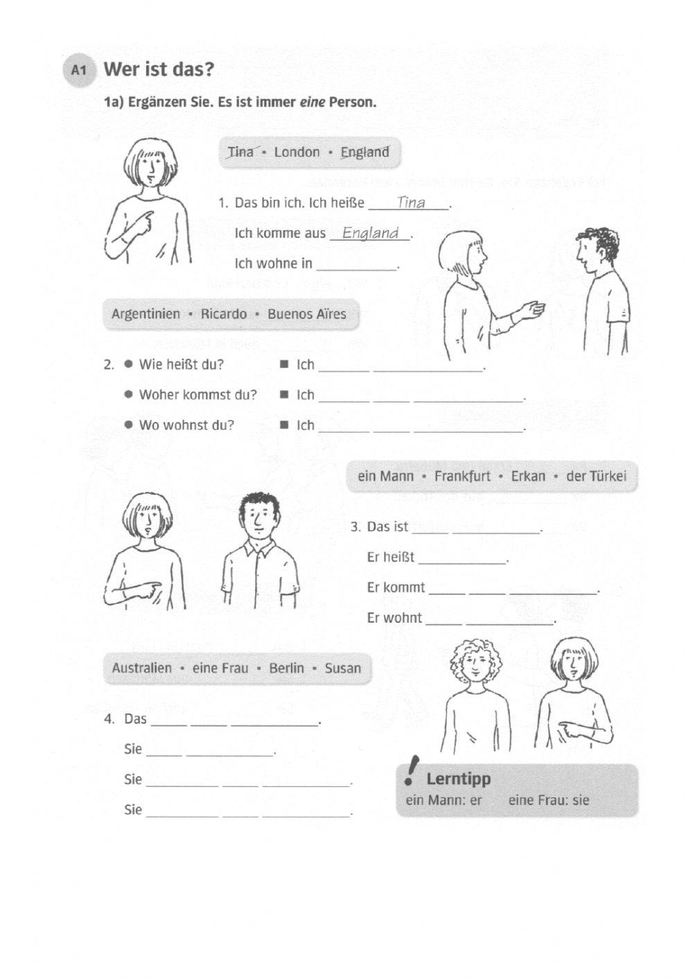 Wer ist das? | Free Interactive Worksheets | 515336