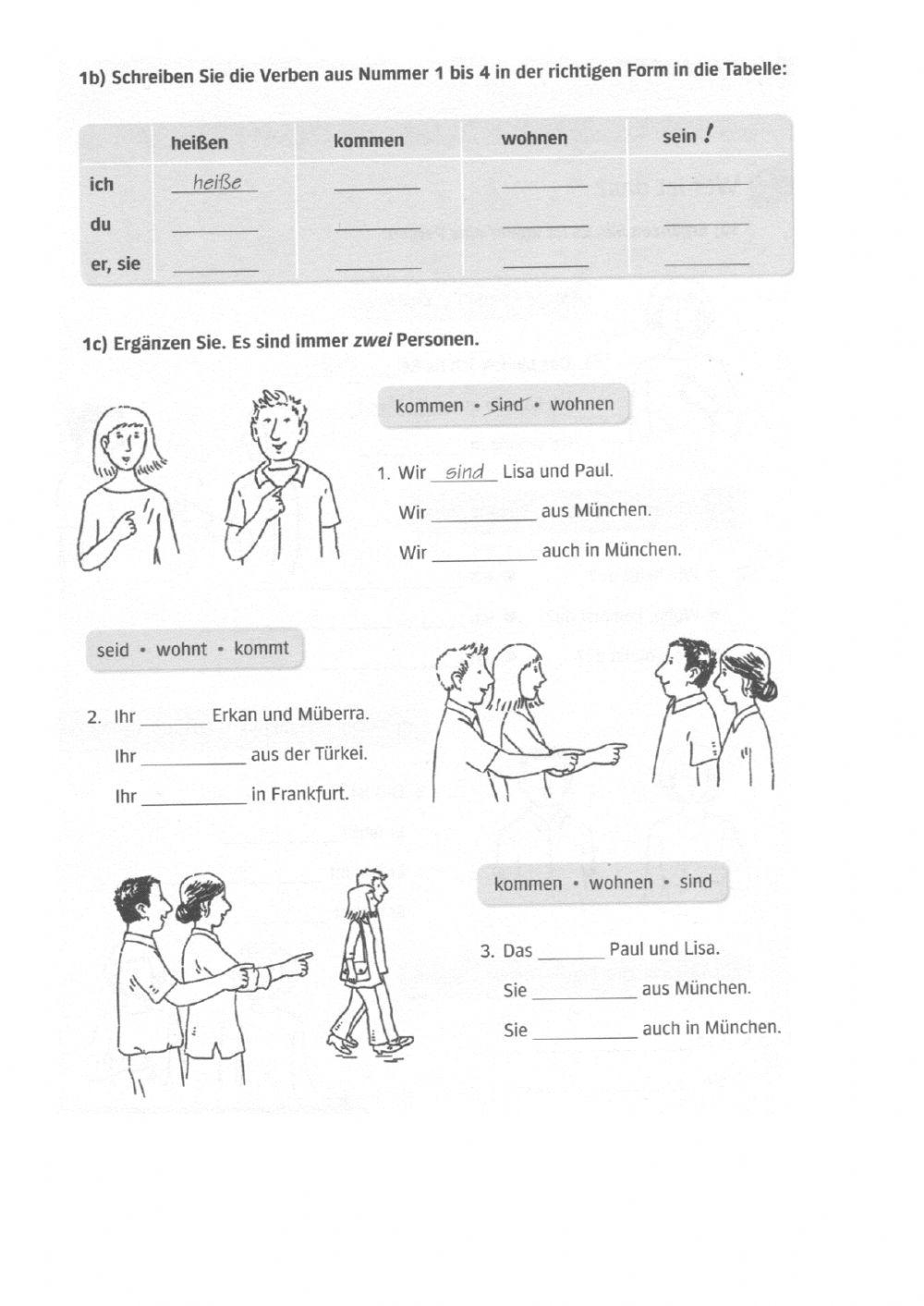 Wer ist das? | Free Interactive Worksheets | 515336
