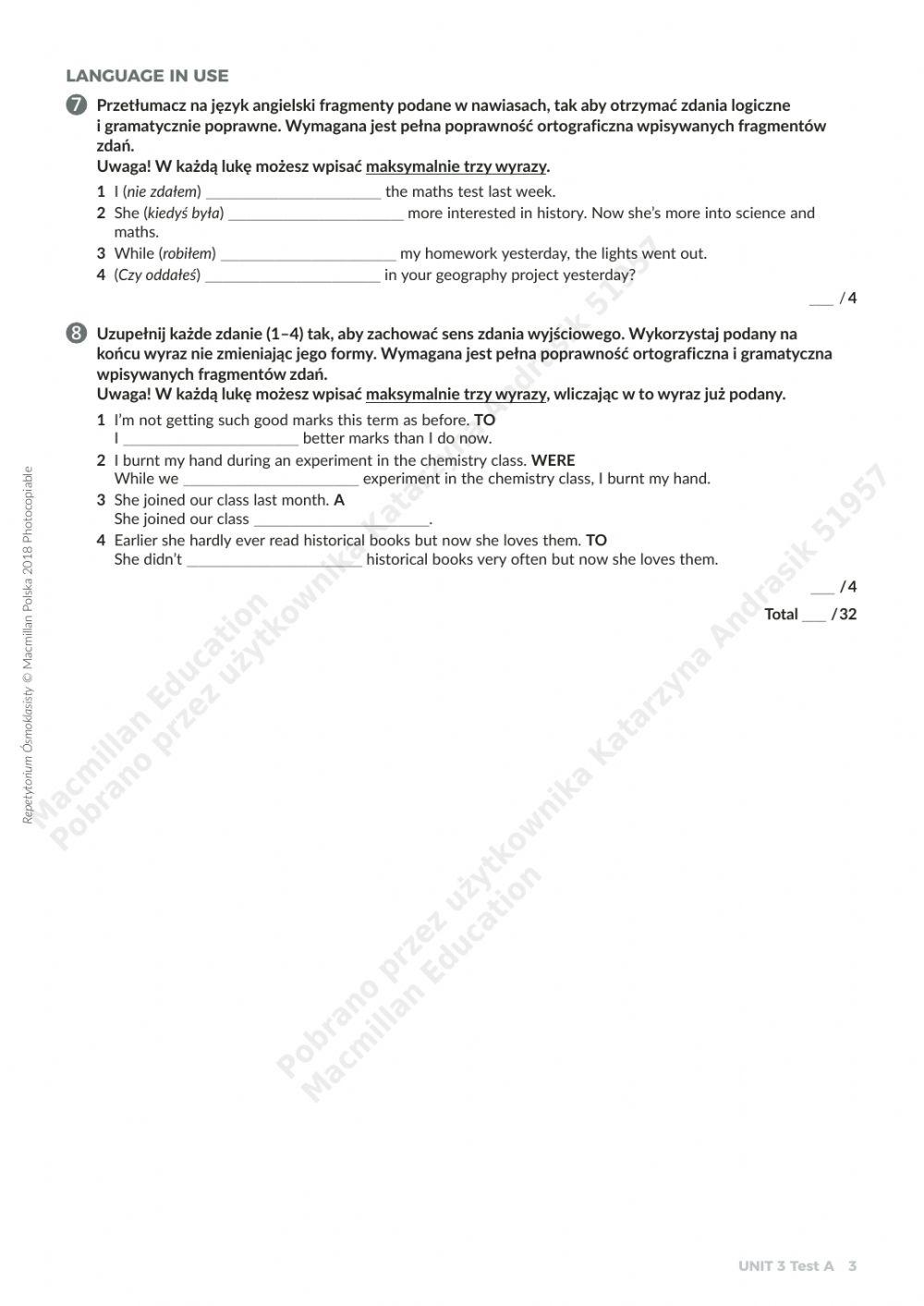 Repetytorium, t… | Free Interactive Worksheets | 6248816