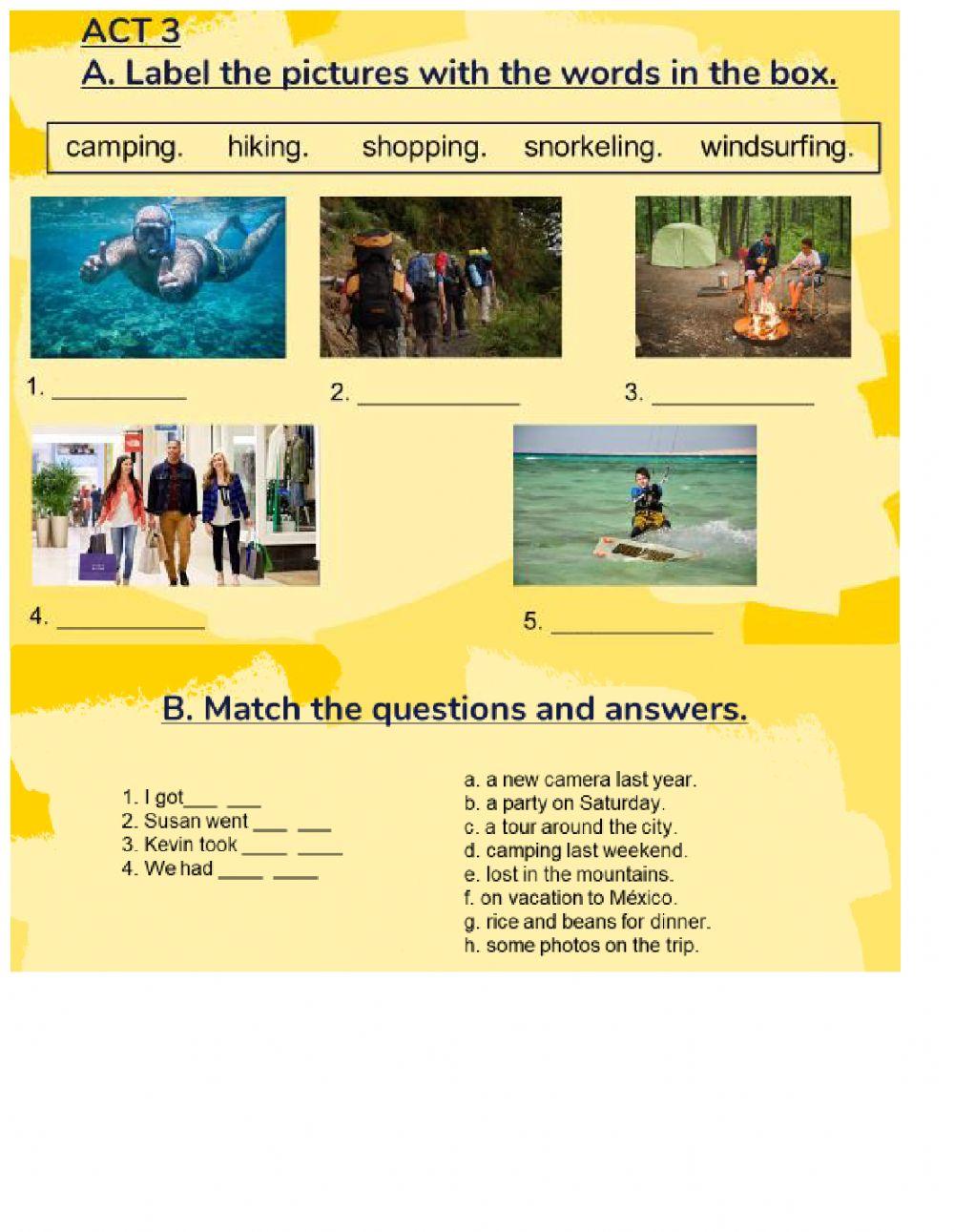 Course 4 act 3 worksheet | Live Worksheets