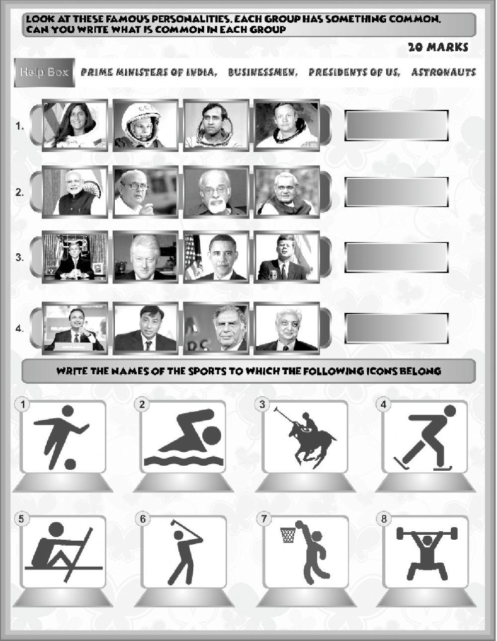 GK 4TH CLASS QU… | Free Interactive Worksheets | 4443873