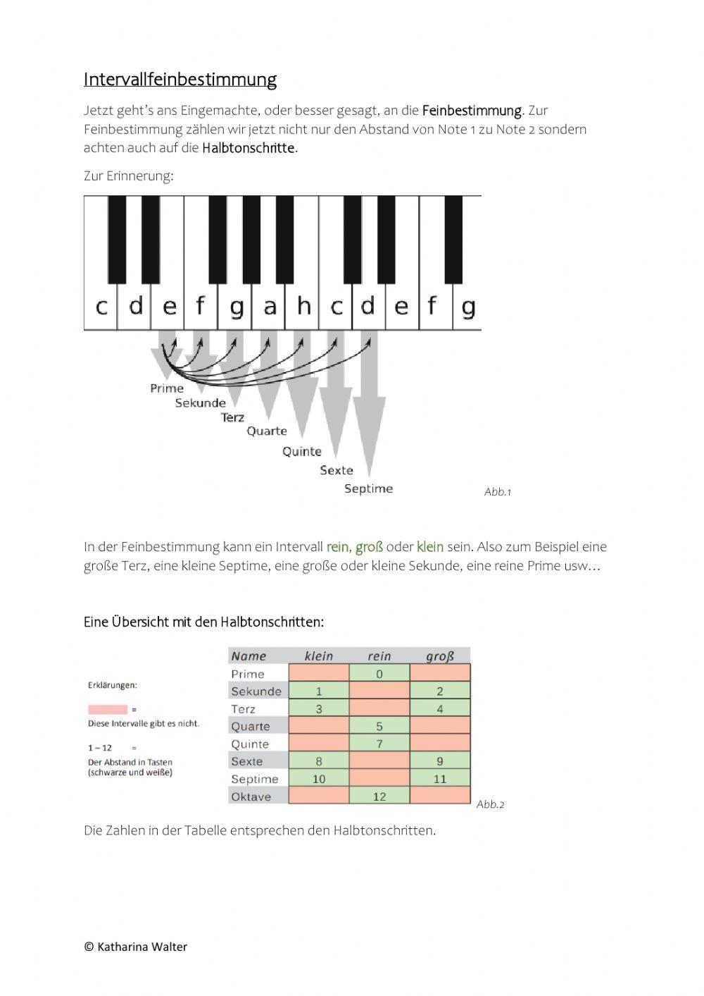 Intervalle 2 | Free Interactive Worksheets | 518531