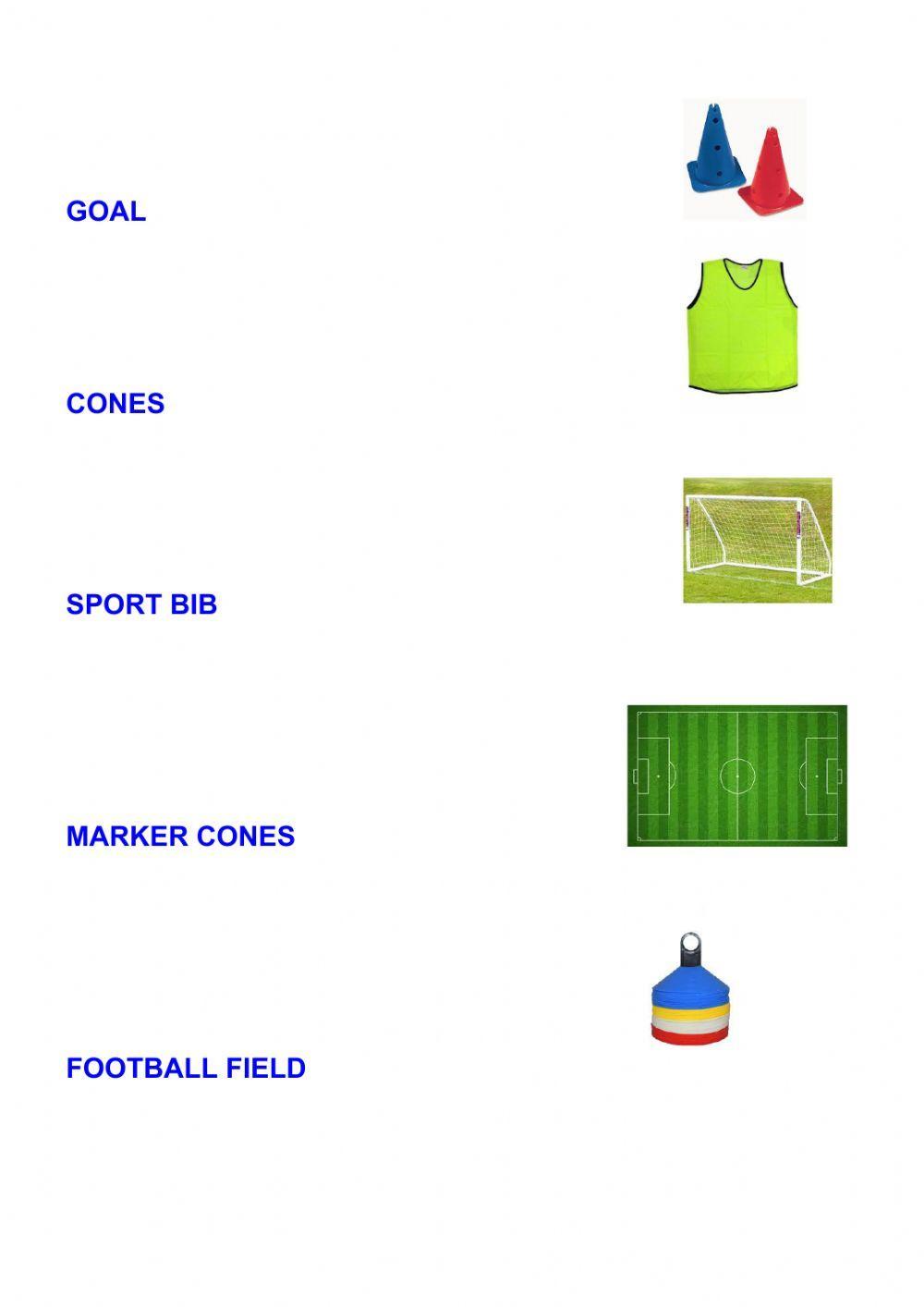 101100 | Football objects | JUANRA | LiveWorksheets