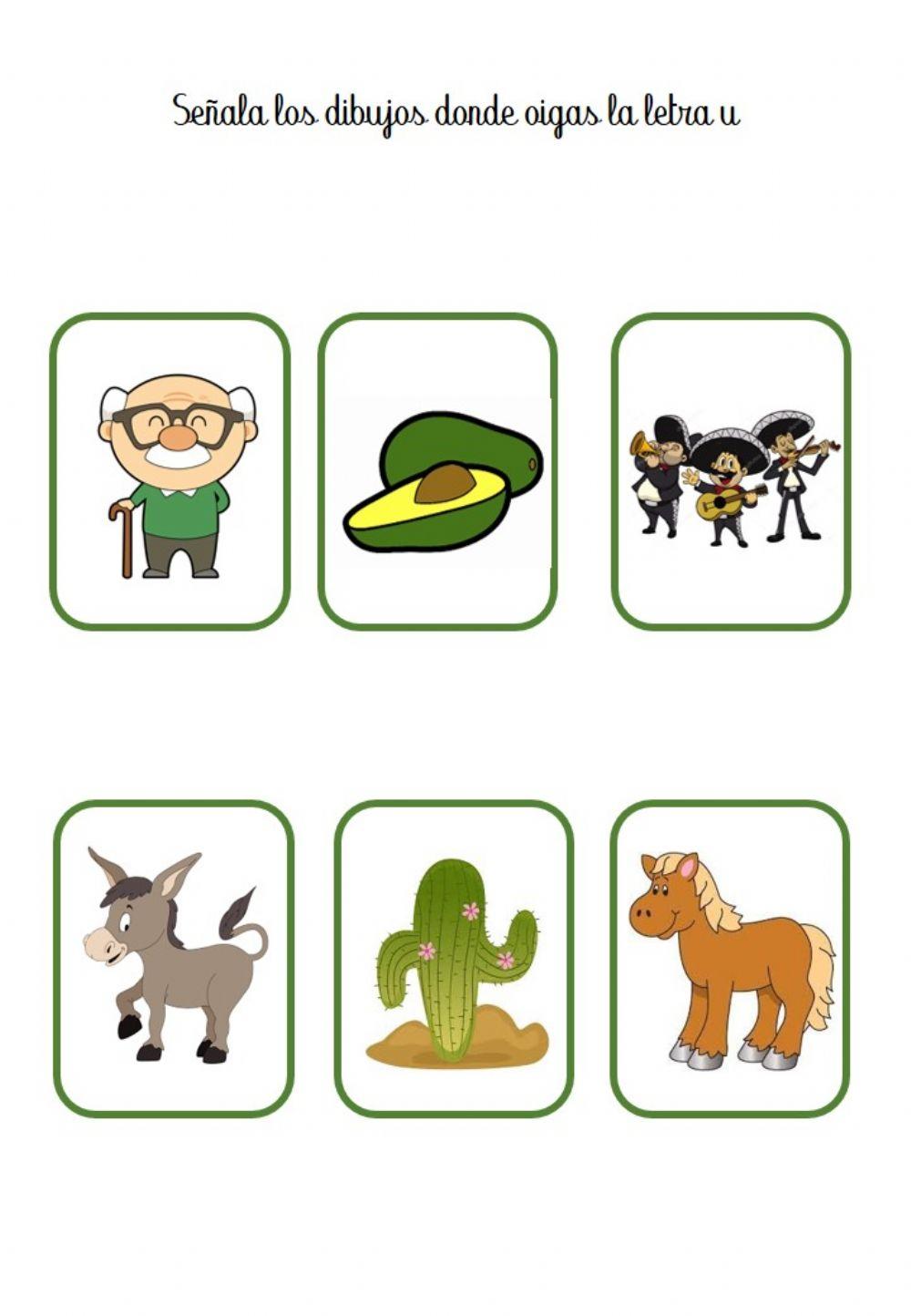 letra u online exercise for | Live Worksheets