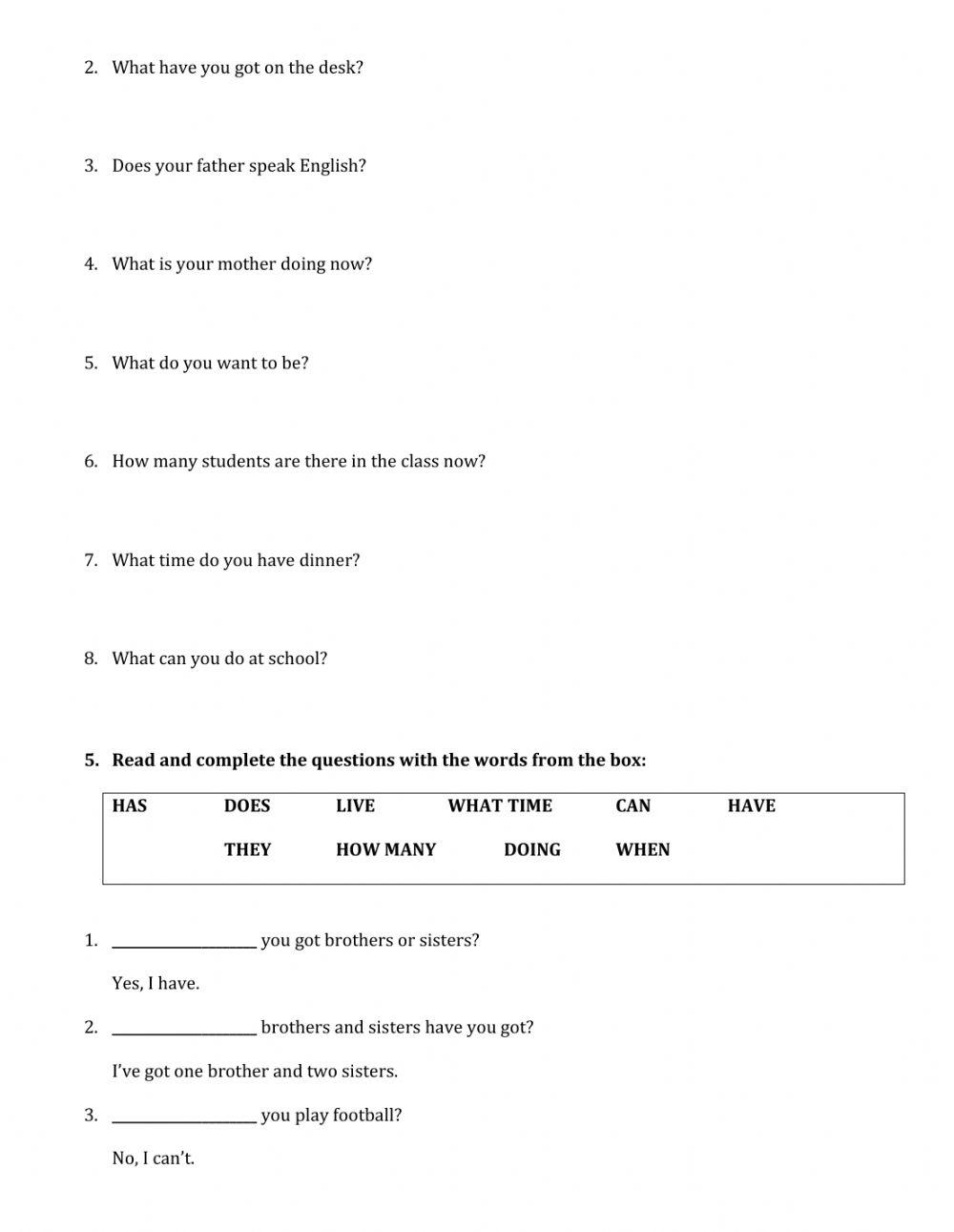 final exam prac… | Free Interactive Worksheets | 6253006