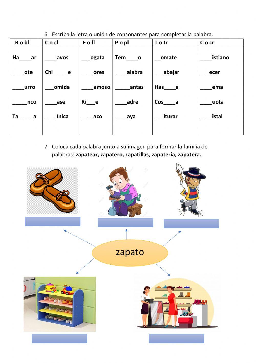 Examen de españ… | Free Interactive Worksheets | 6192236