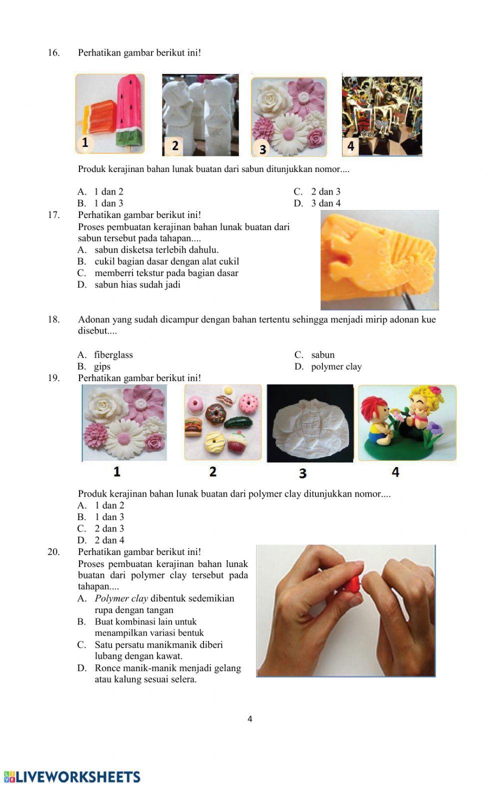 Kerajinan tekti… | Free Interactive Worksheets | 4380190