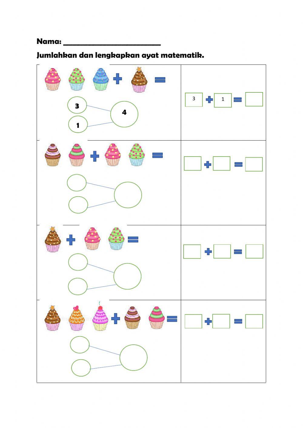 Matematik PPKI Matematik activity | Live Worksheets