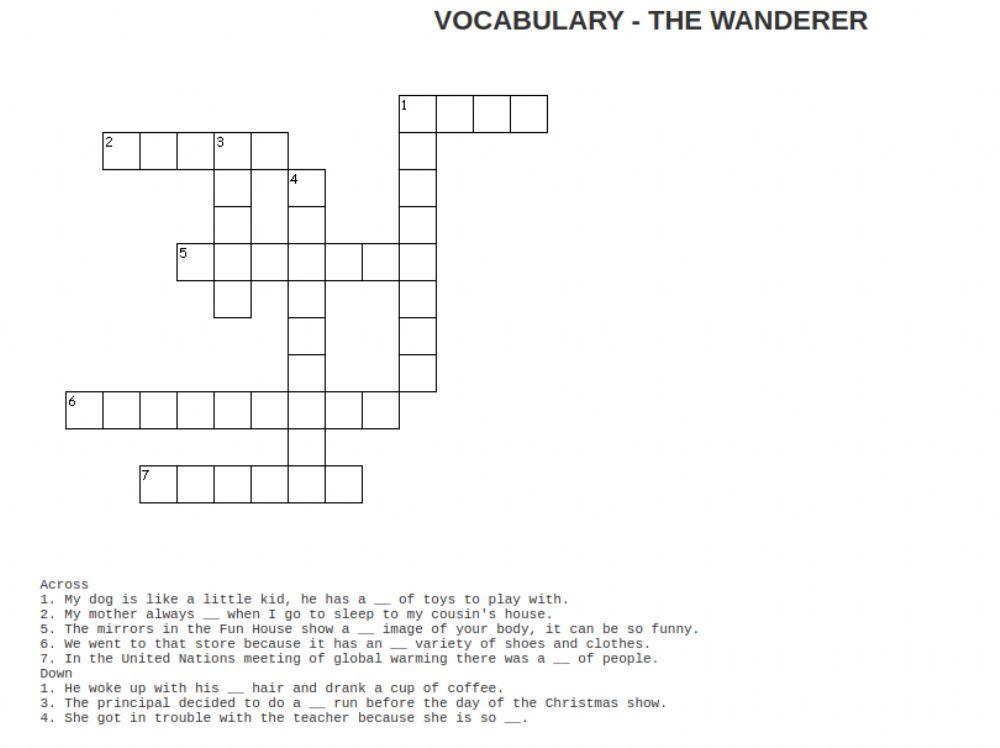 The wanderer 465787 | pmerrazuriz | Live Worksheets