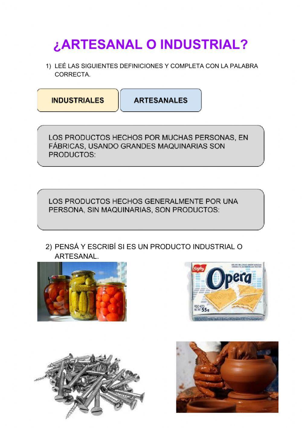 466176 | Industrial o artesanal | Carlaperez