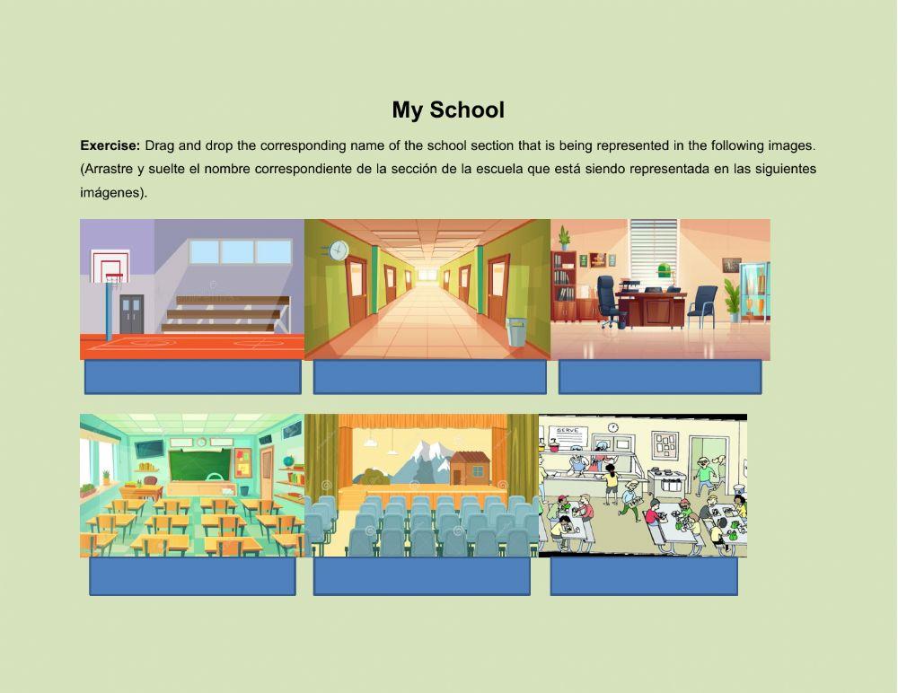 Parts of the School 520354 | marii_jsp | Live Worksheets