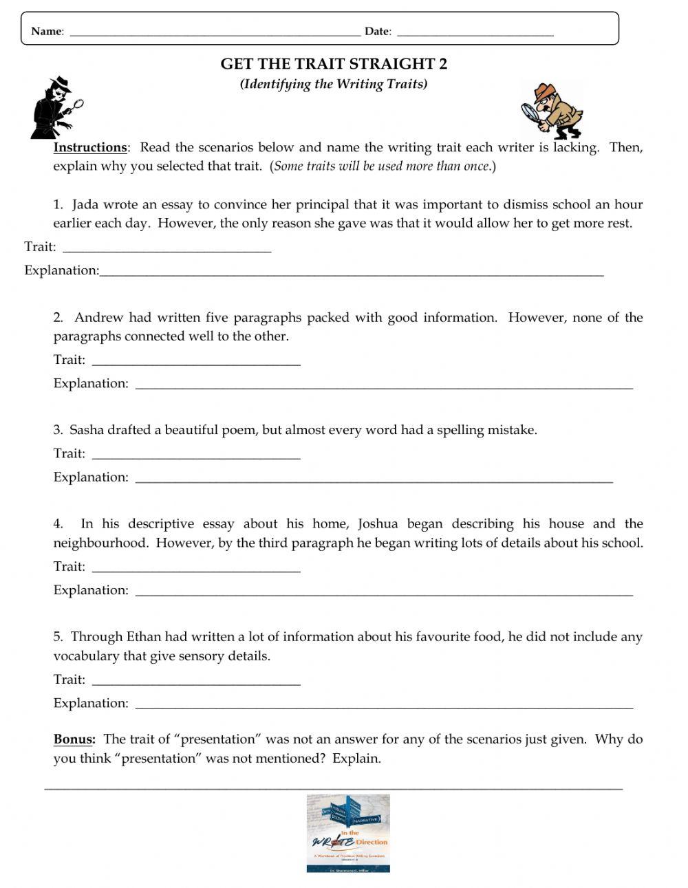 520713 | Get the trait straight 2 | Dr. Sharmane Miller