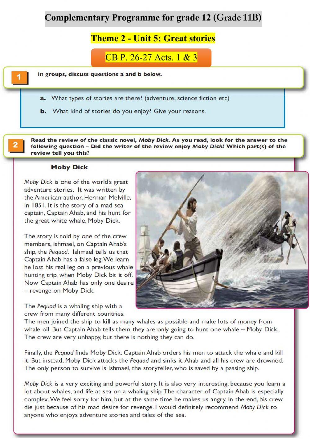 Theme 2 worksheet | Live Worksheets