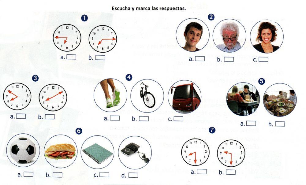 La rutina - audio online exercise for | Live Worksheets