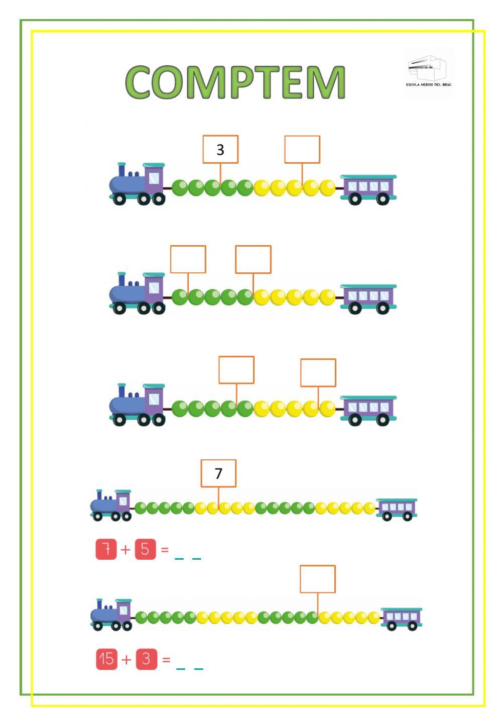 Comptem activity | Live Worksheets