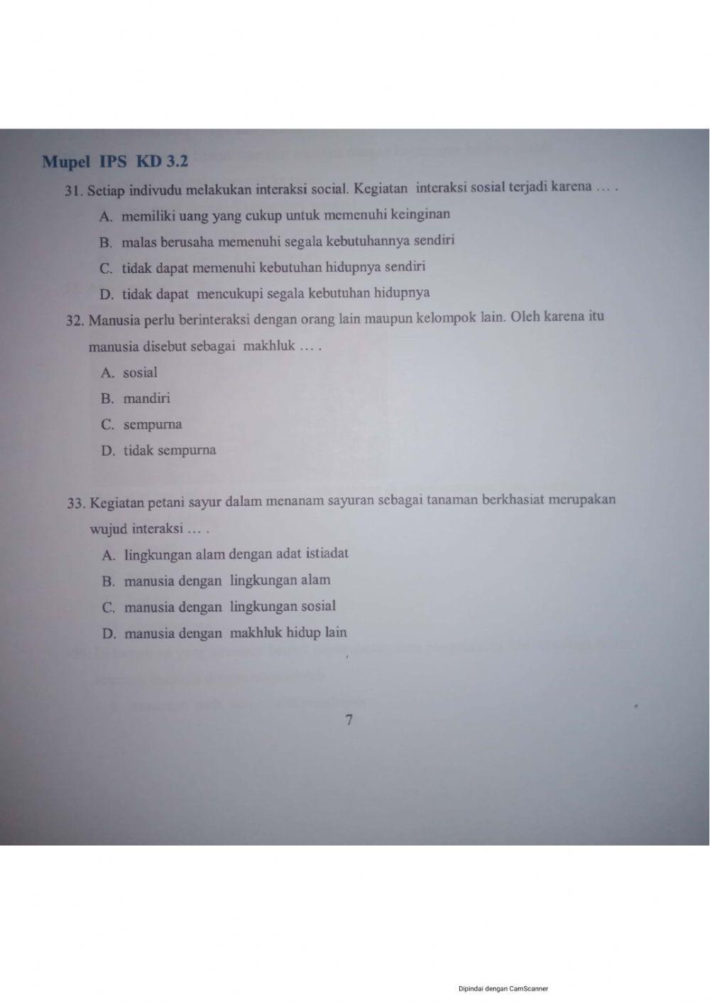 PAS Tema 3 IPS worksheet | Live Worksheets