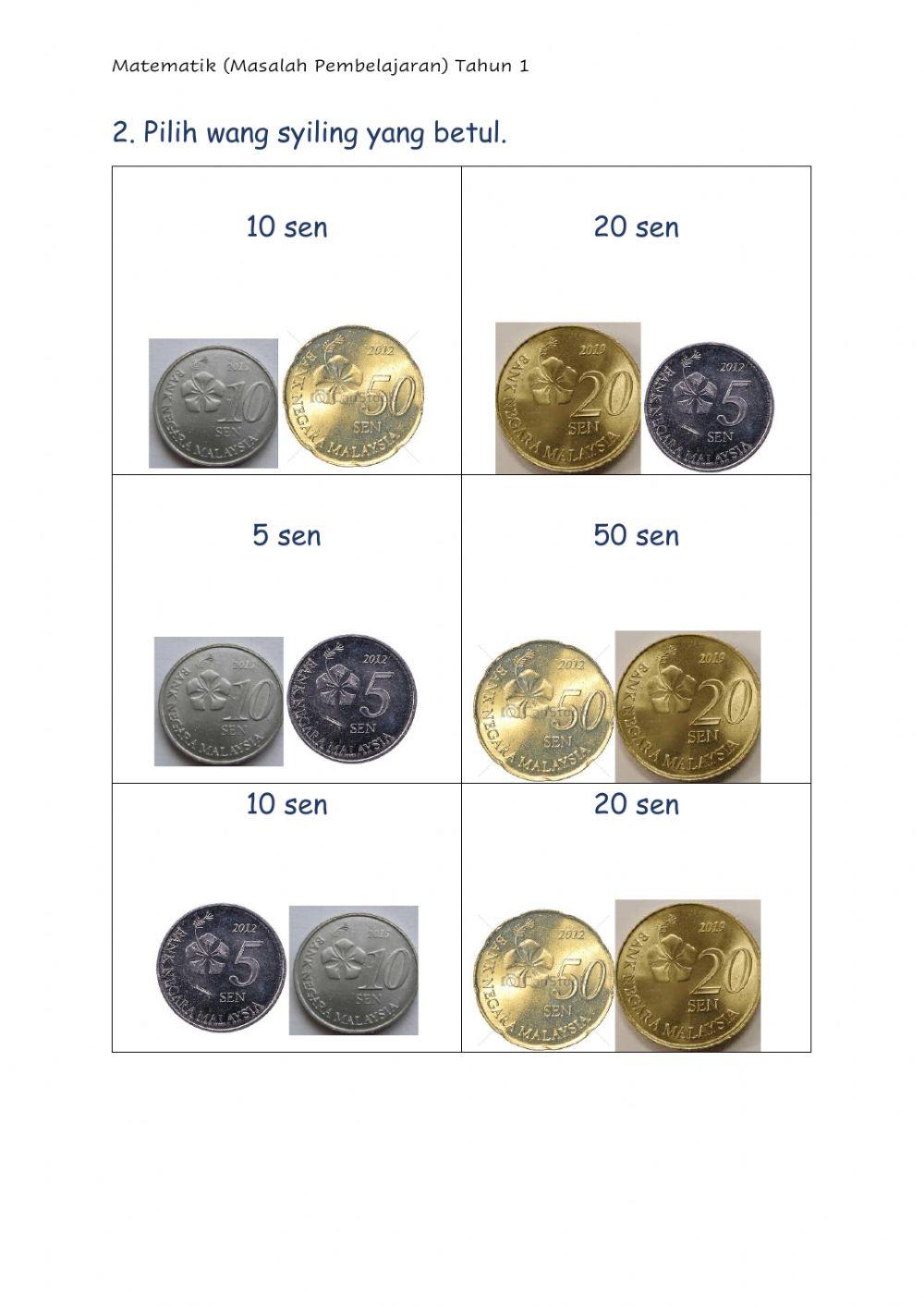 Matematik PPKI free online activity | Live Worksheets