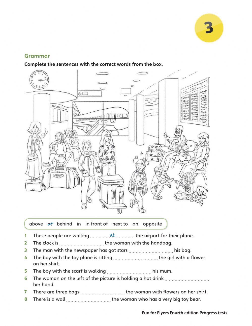 fun-for-flyers-… | Free Interactive Worksheets | 6258859