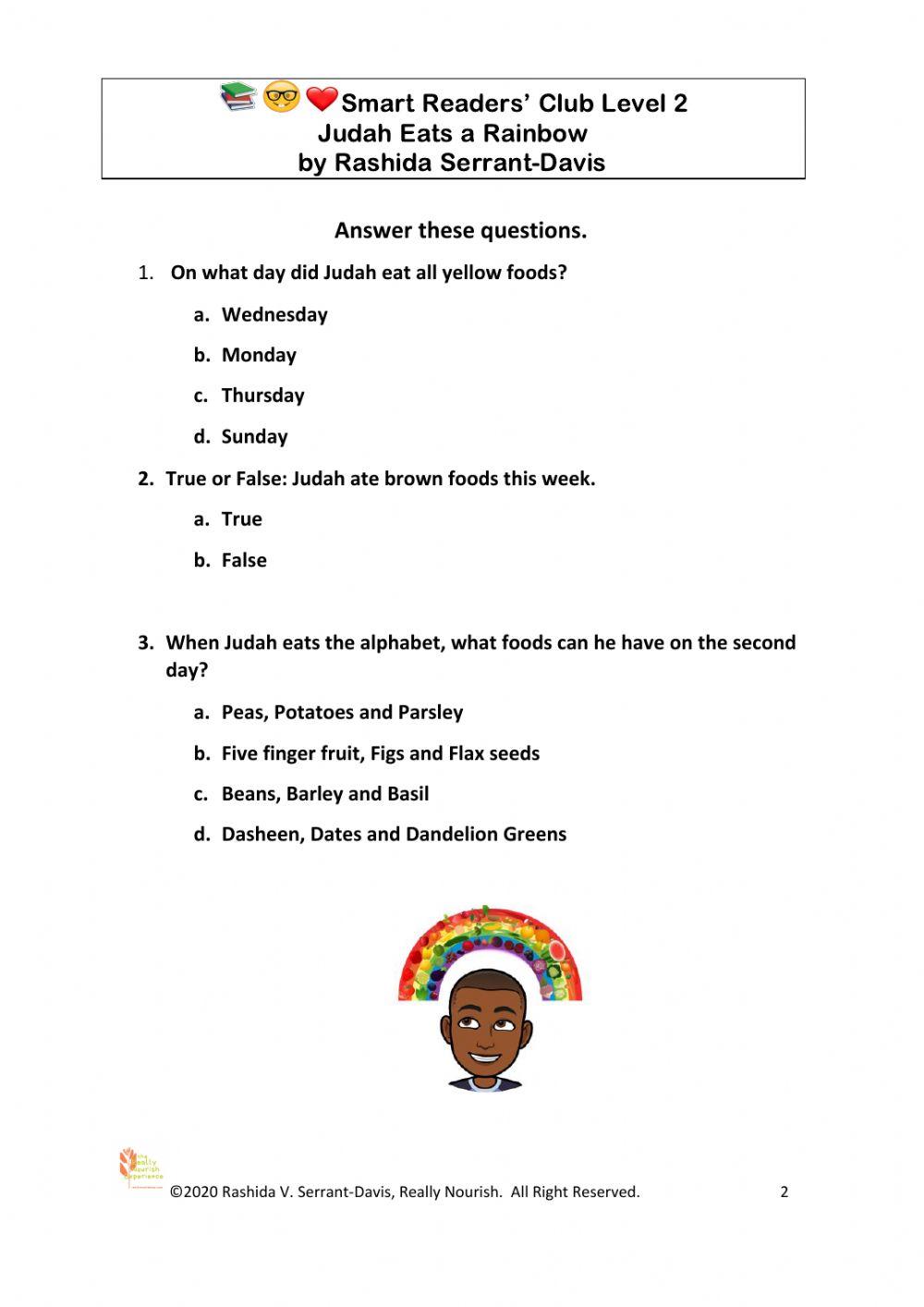 527408 | Judah Eats A Rainbow | Rashida V Serrant-Davis