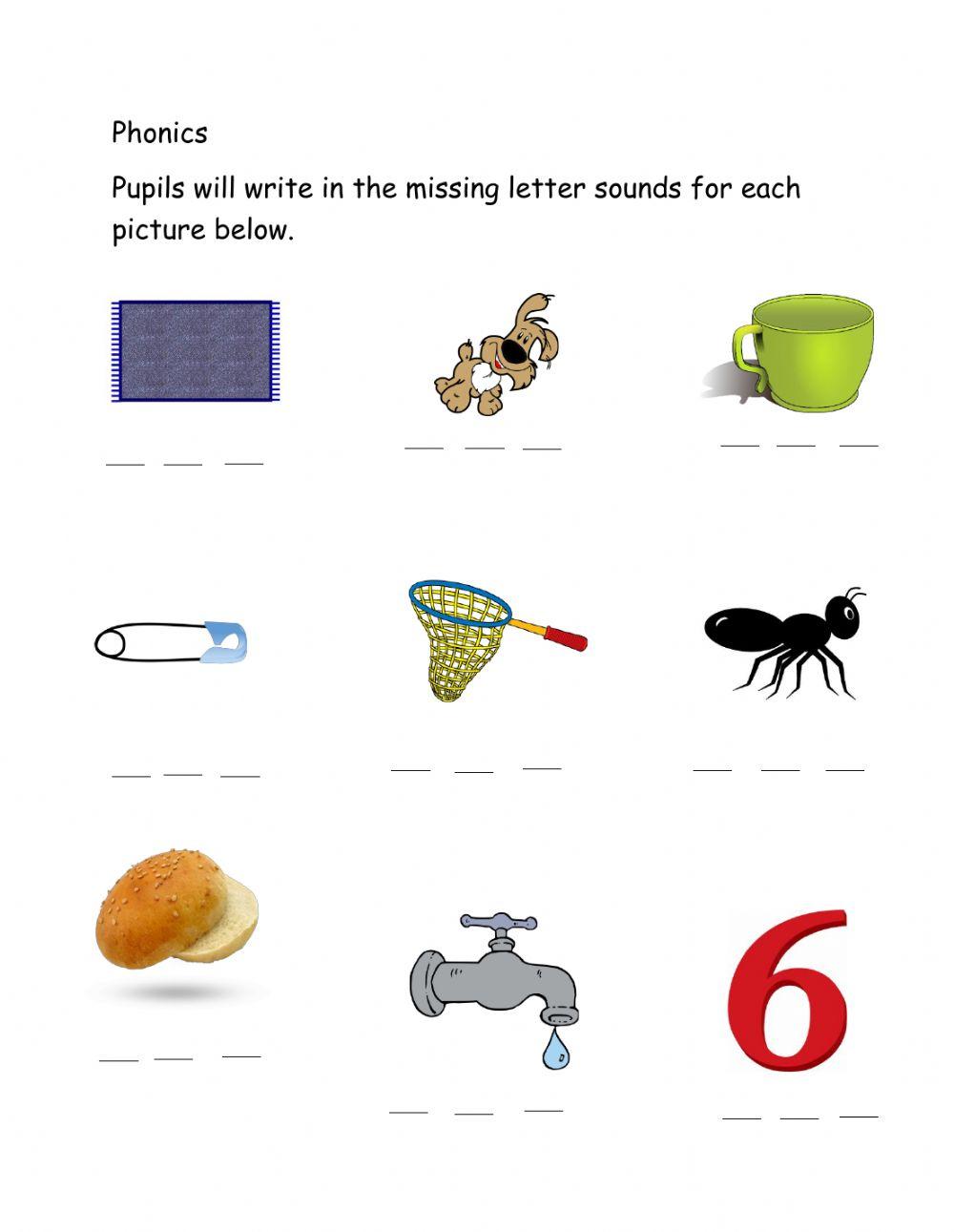 527774 | Missing Sounds | Mavis Lee | LiveWorksheets