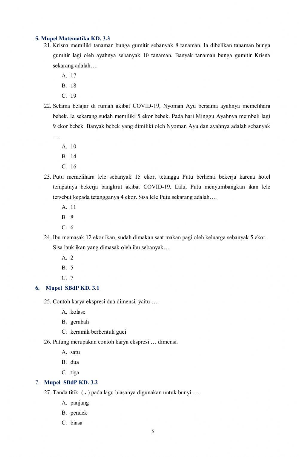Pas tema 3 | Live Worksheets