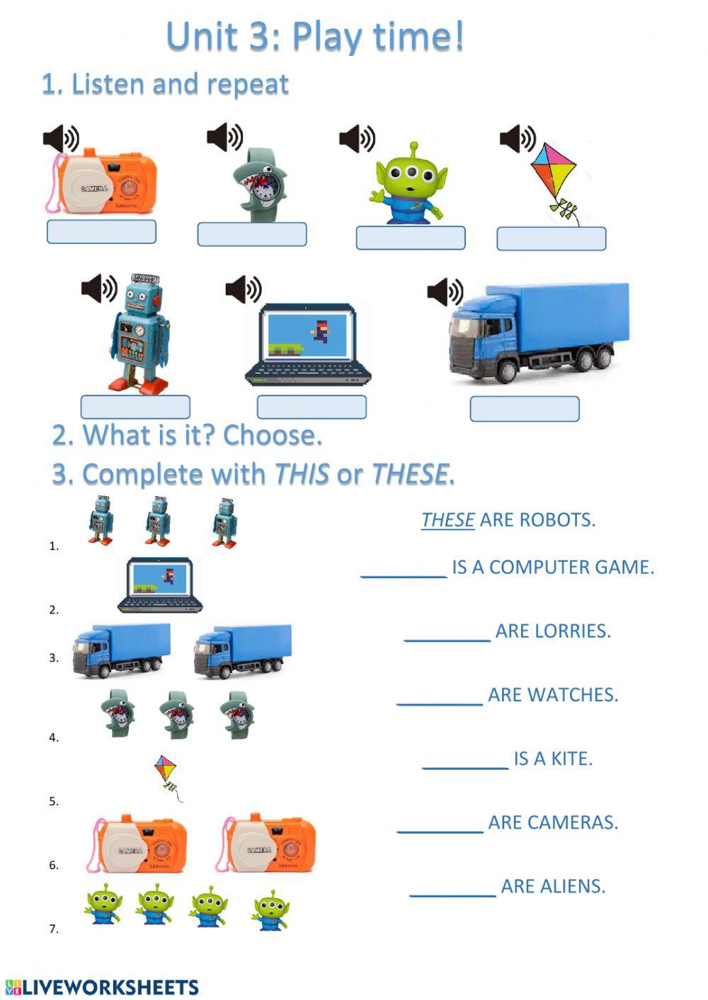 Kids Box 2 Whose and this and these 2302 | wren | Live